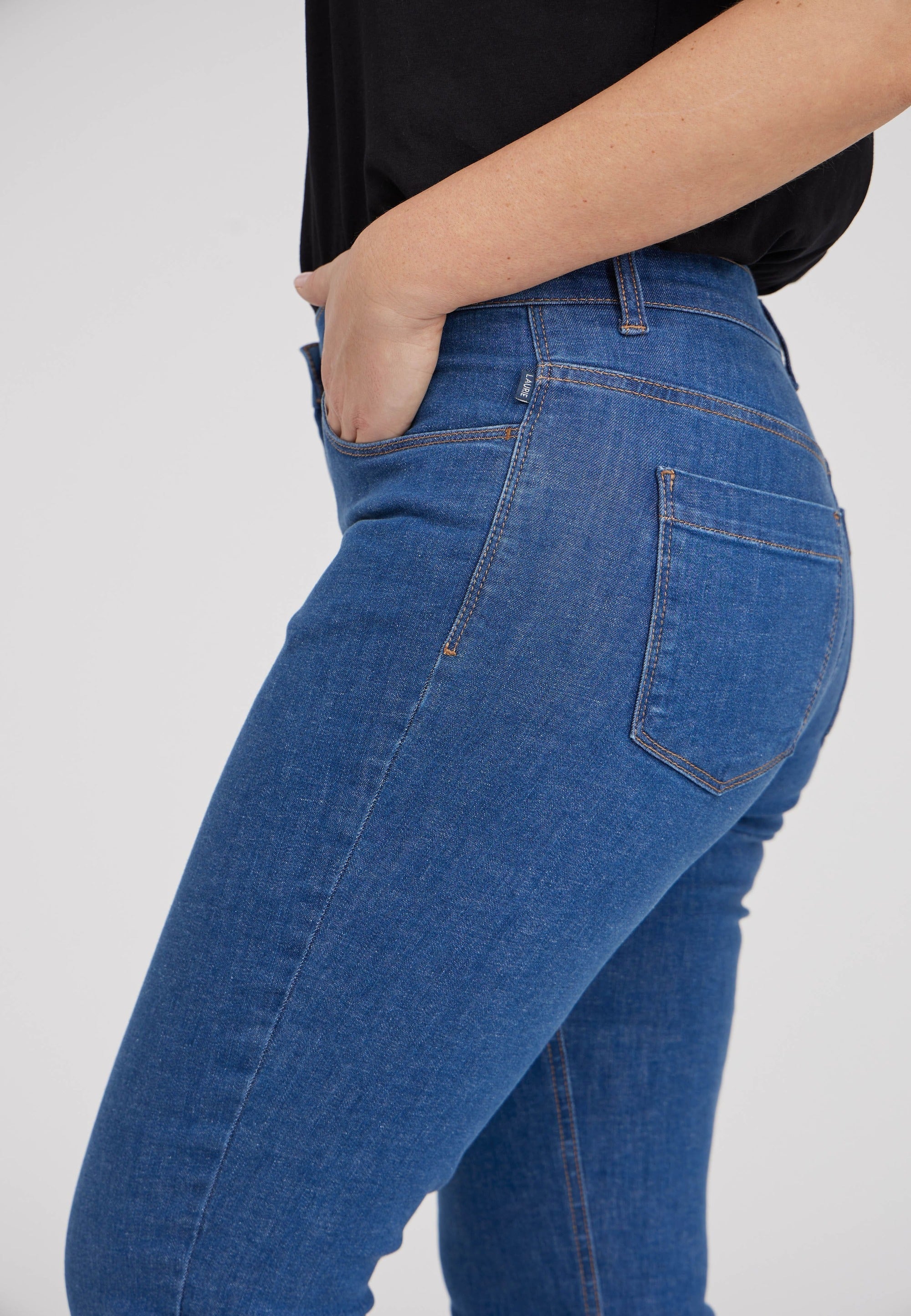 Charlotte Regular - Medium Length - Blue Denim – Housumaailma